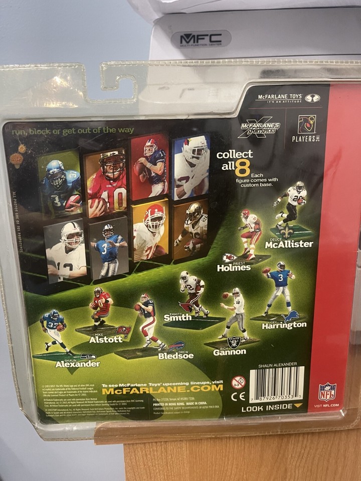 McFarlane NFL Series 6 Shaun Alexander Seattle Seahawks Variant Action ...
