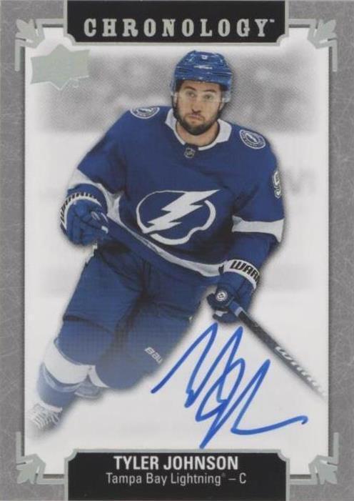 2019-20 Upper Deck Chronology - Tyler Johnson #FH-TA-TJ for sale | eBay