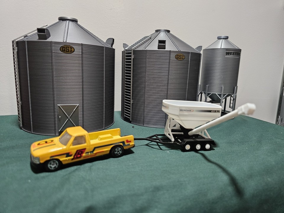 1/64 scale grain bins | eBay
