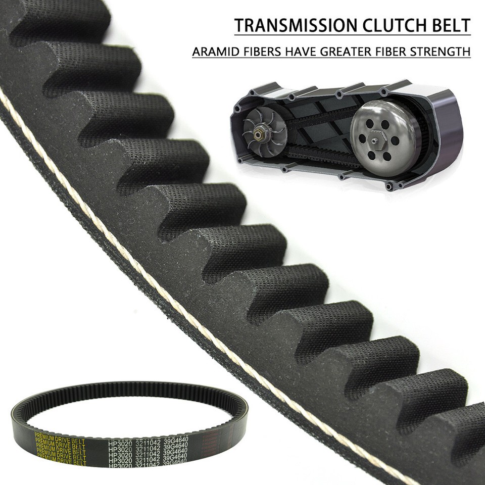 For Polaris Indy 500, 1989-2000,HP3020 Performance Drive Belt 3211066 ...