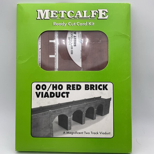 Metcalfe Card Kit Metcalfe OO/HO Gauge Red Brick Card Kit - 4 Sheets ...