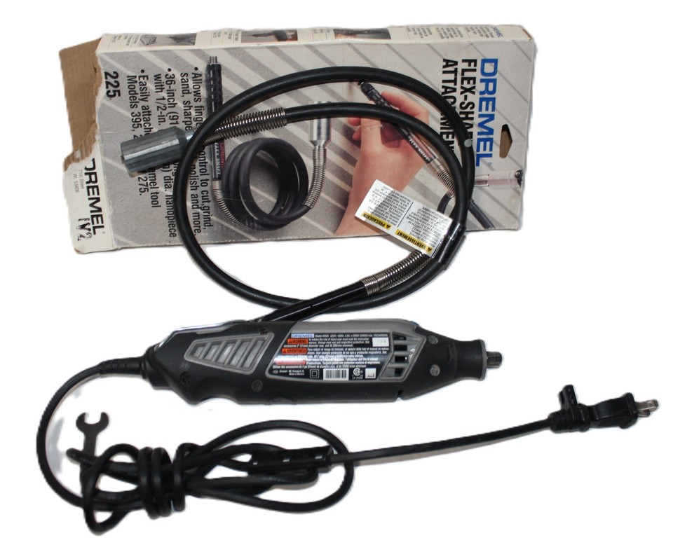DREMEL MODEL 4000 VARIABLE SPEED ROTARY TOOL WITH DREMEL FLEX-SHAFT ...