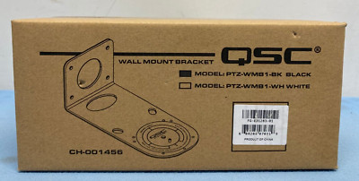 QSC PTZ-WMB1-BK Wall Mount Bracket | eBay