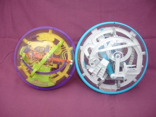 Lot 2 Original Perplexus & Epic 3D Maze Spin Master Game Ball Gravity ...