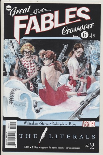 The Literals # 02 Vertigo DC Comics July 2009 VF Great Fables Crossover Part 6 | eBay