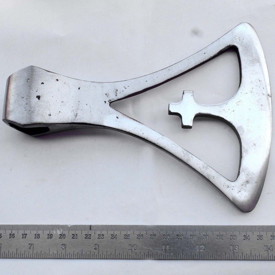 Hand Forged Medieval Viking Battle Ready Axe Head - Authentic ...