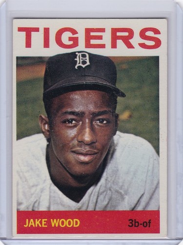 1964 Topps Baseball Card #272 Jake Wood Detroit Tigers - Ex-ExMt | eBay