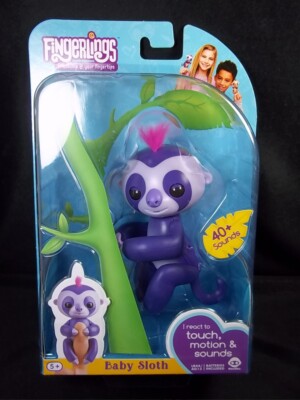 WowWee Fingerlings Baby Sloth MARGE NEW 2017 | eBay