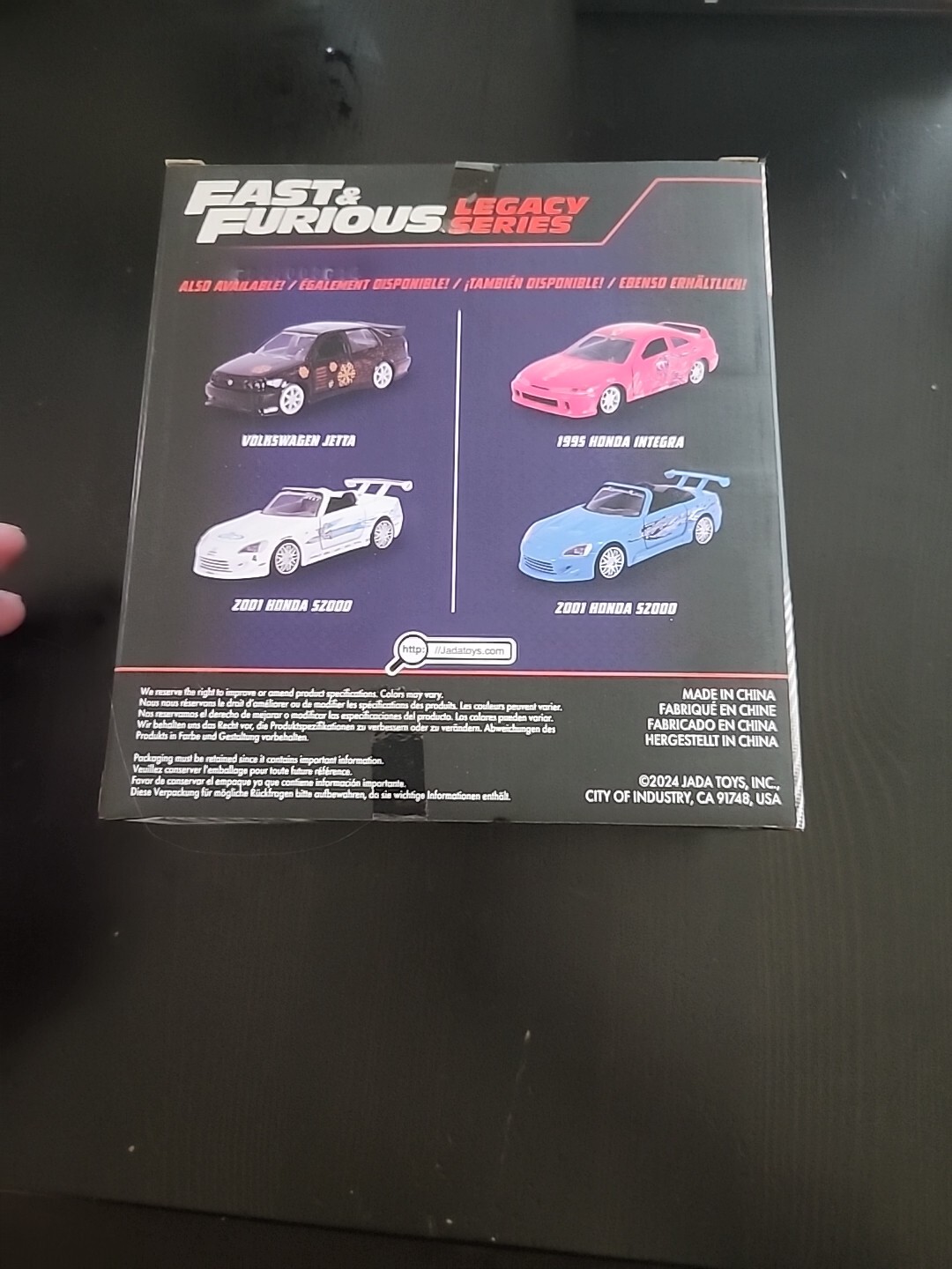 Jada Fast & Furious Legacy Series VW JETTA /2001 Honda S2000Swapped ...