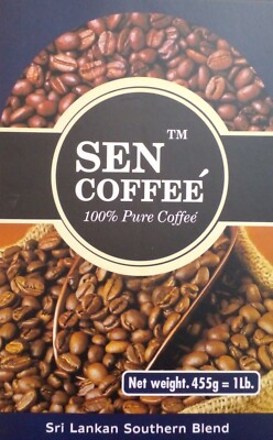 Sri Lankan Southern Blend 455g Roasted Ground Coffee SEN COFFEE - FREE ...