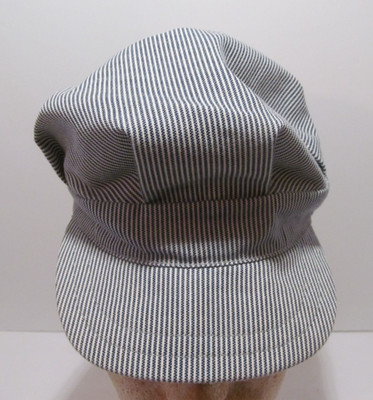 Vintage J Hats R & R Train Engineer Size Medium Cap Hat - Made In USA ...