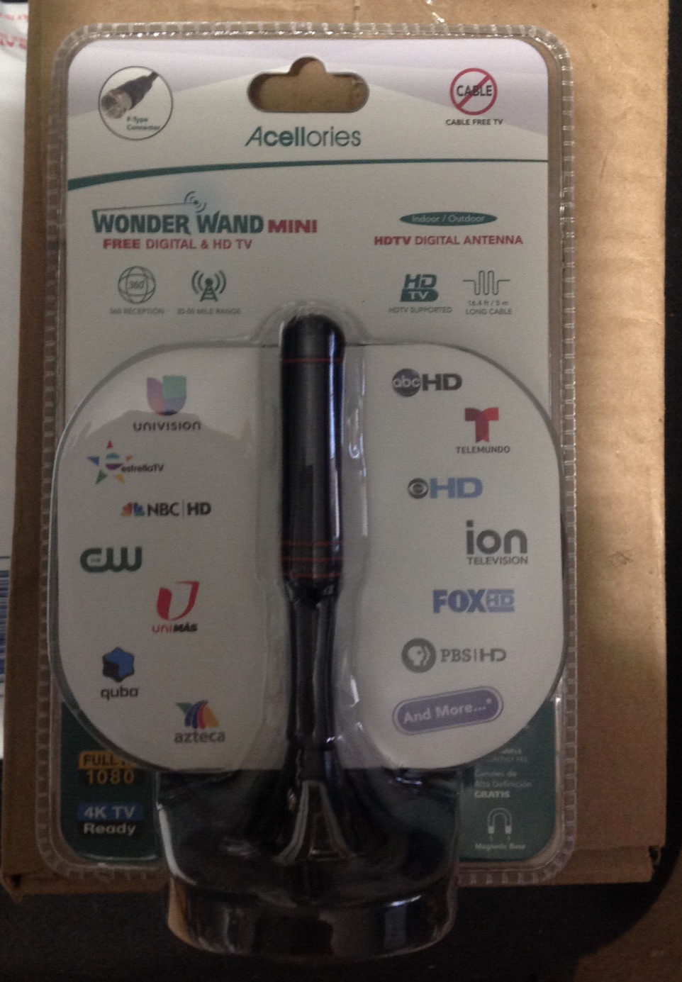 Acellories tv antenna hdtv 1080p hd digital indoor Magnetic Base | eBay