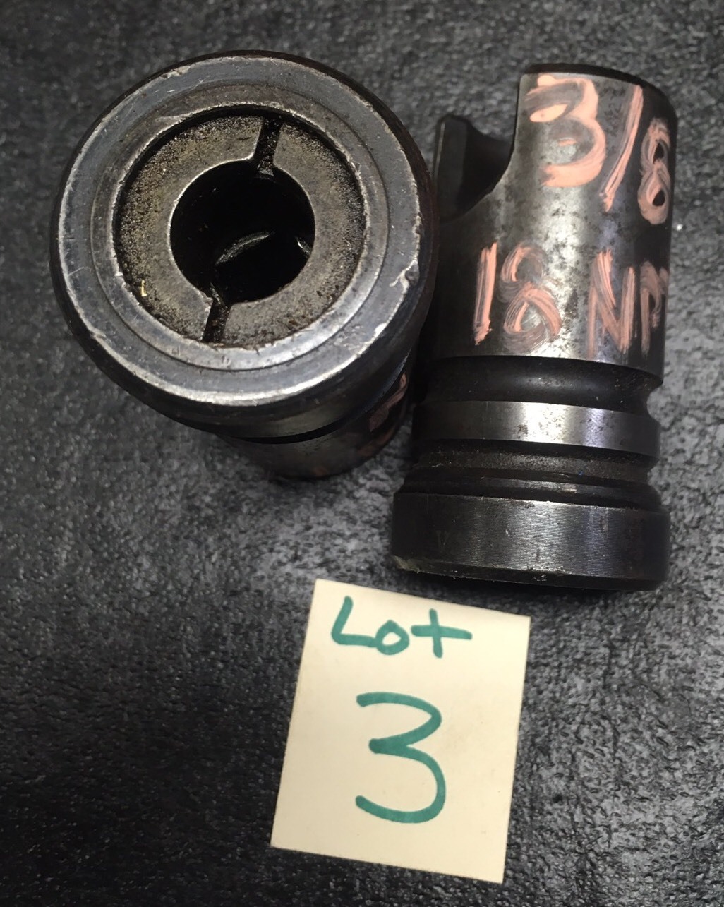 2: SPV SPINTEC T24 Valenite TAP ADAPTER 1/4 3/8 NPT Collets Rigid ...