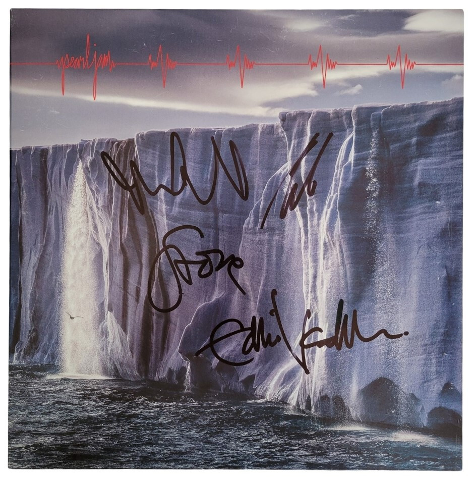 Pearl Jam Signed Gigaton Album COA Exact Proof Autographed Vinyl Eddie ...