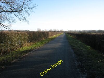 Photo 12x8 The lane to Longdon Marsh End c2014 | eBay UK