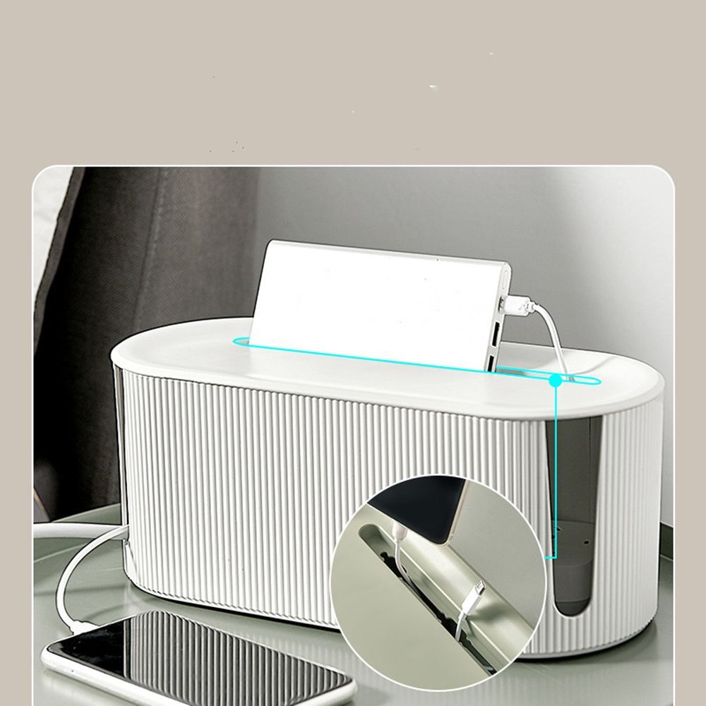 Cable Container Data Cable Organizer Wire Winder Box Storage Case | eBay