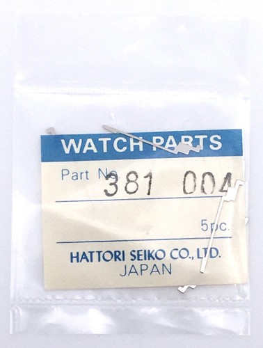 Nos New 1 PC Seiko 381 004 7005A Pièce de Rechange Vintage Original | eBay