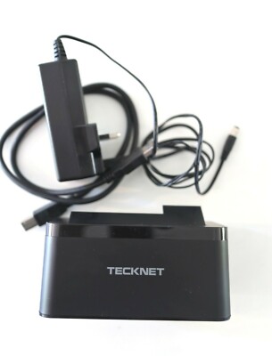 TECKNET Hard Drive Docking Station, USB 3.0 SATA HDD Docking Station ...