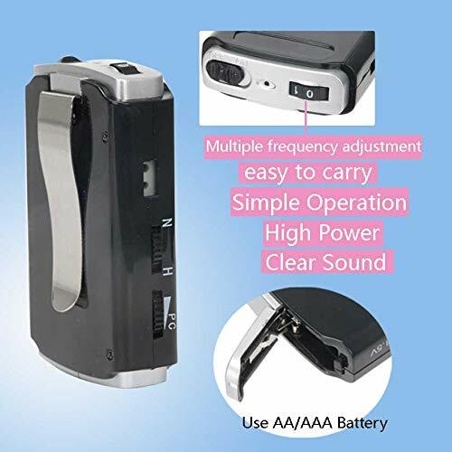 Personal Pocket Sound Enhancement Device, Volume Control for Adults ...