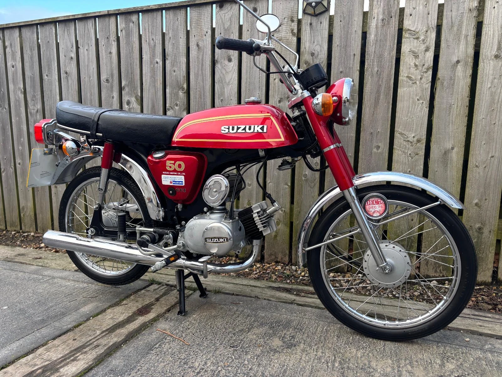 1978 Suzuki Ap50 Totally Original - Bike Years - 1970s