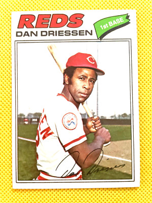1977 TOPPS # 23 DAN DRIESSEN E | eBay
