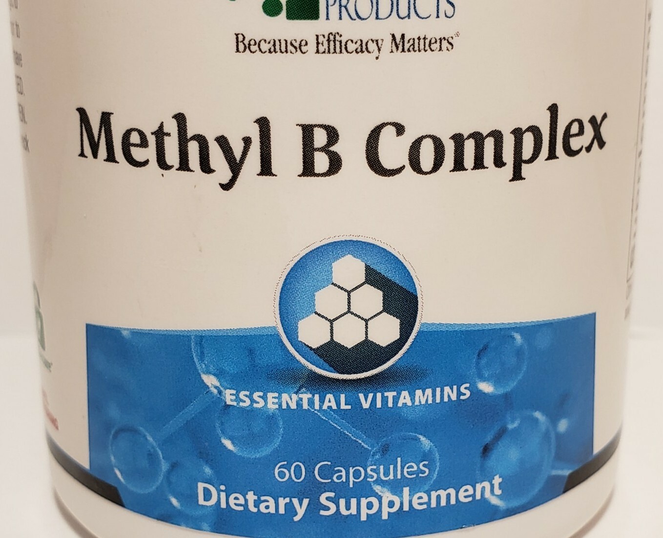 Ortho Molecular Methyl B Complex - 60 Caps - Cardio Immune Neurological ...