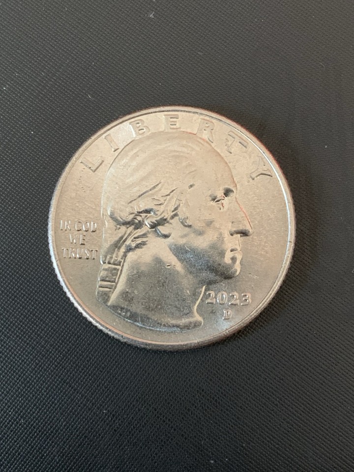 Jovita Idar Quarter 2023 Rare D Mint Error Coin Reading In Cod We Trust ...