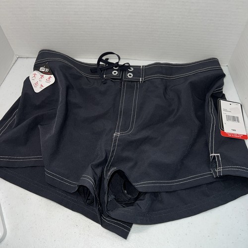 Zeroxposur Board Shorts Women’s Size Large Black Lined Sun Smart Hybrid ...