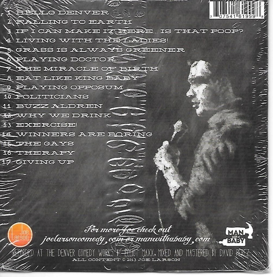 Joe Larson: Debut Album Greatest Hits CD Comedy | eBay