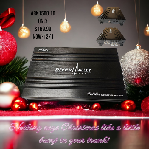 River Valley Electronics Omega ARK 1500.1D monoblock amplifier 1500rms ...