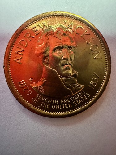 Andrew Jackson President Hall of Fame Commemorative Coin Medal Token | eBay