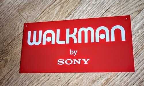 Sony Walkman logo sign ..FREE shipping on 8 signs | eBay
