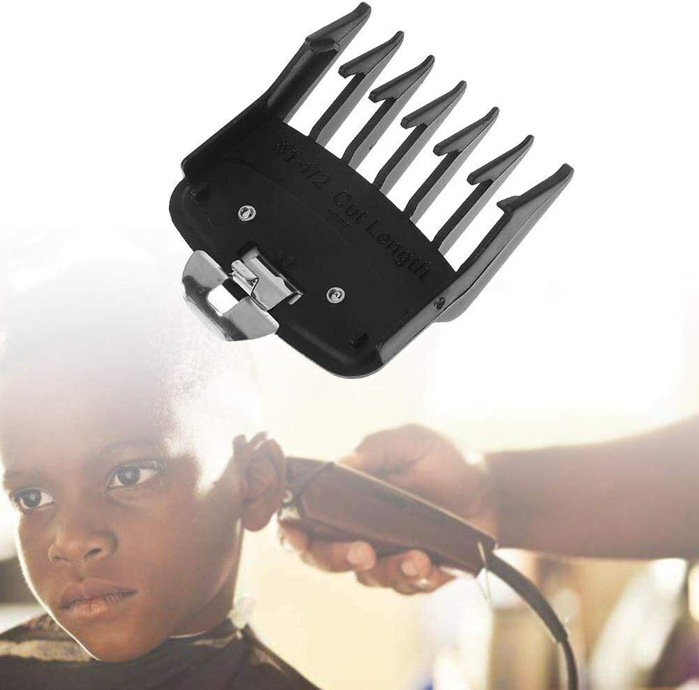 Clipper Guard Attachment Combs Black For Wahl Premium Metal Home No 0.5 ...