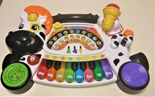 Vtech Zebra Piano Zoo Jamz VTech Toddler Learning Toy Educational ...