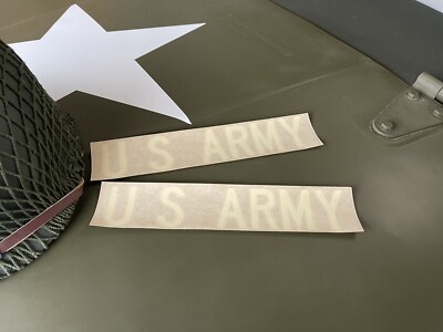 Vintage US ARMY hood decal Logo fit Jeep Wrangler Truck Humvee Pair ...