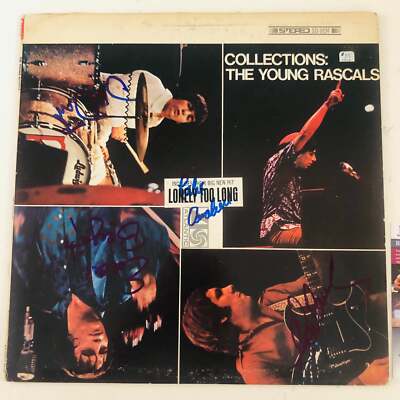 THE YOUNG RASCALS Autograph Signed "Collections: The Young Rascals" X 4 ...