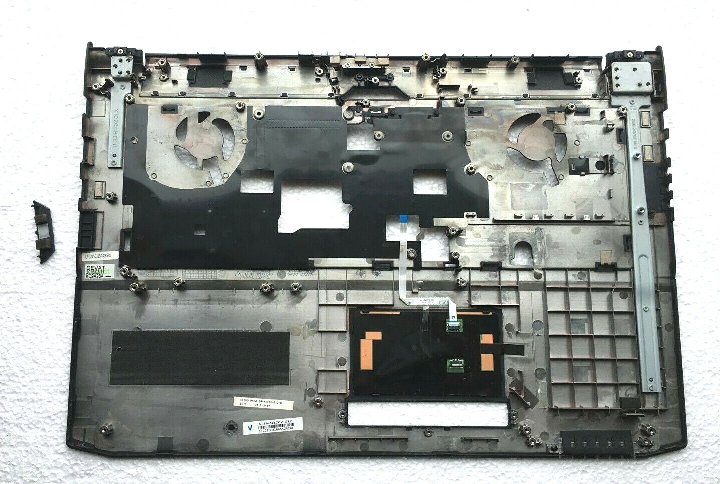 Clevo PC Specialist N170 N170SD Palmrest Top Case Chassis 17.3" 6-39 ...