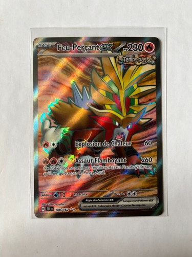 FEU-PERCANT EX FULL ART - POKÉMON 188/162 EV5 TEF FORCES TEMPORELLES ...