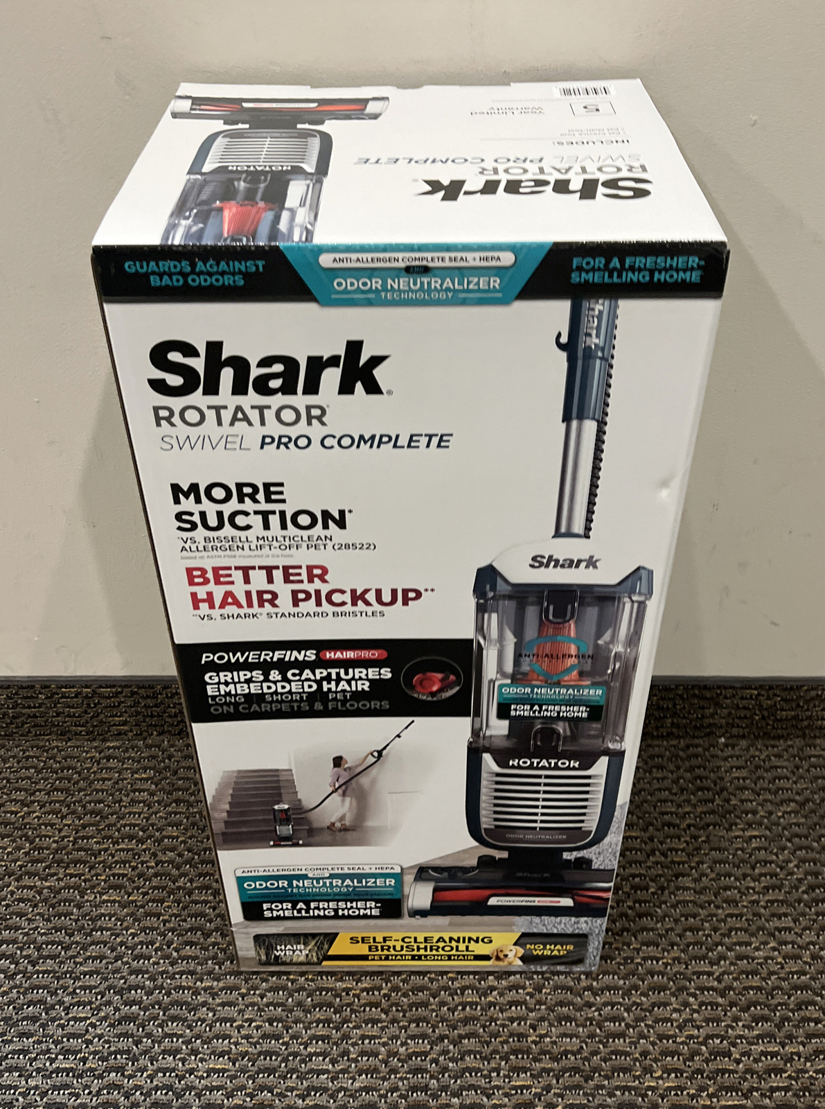 Shark ROTATOR Swivel PRO Complete Upright Vacuum ZU81 BRAND NEW | eBay