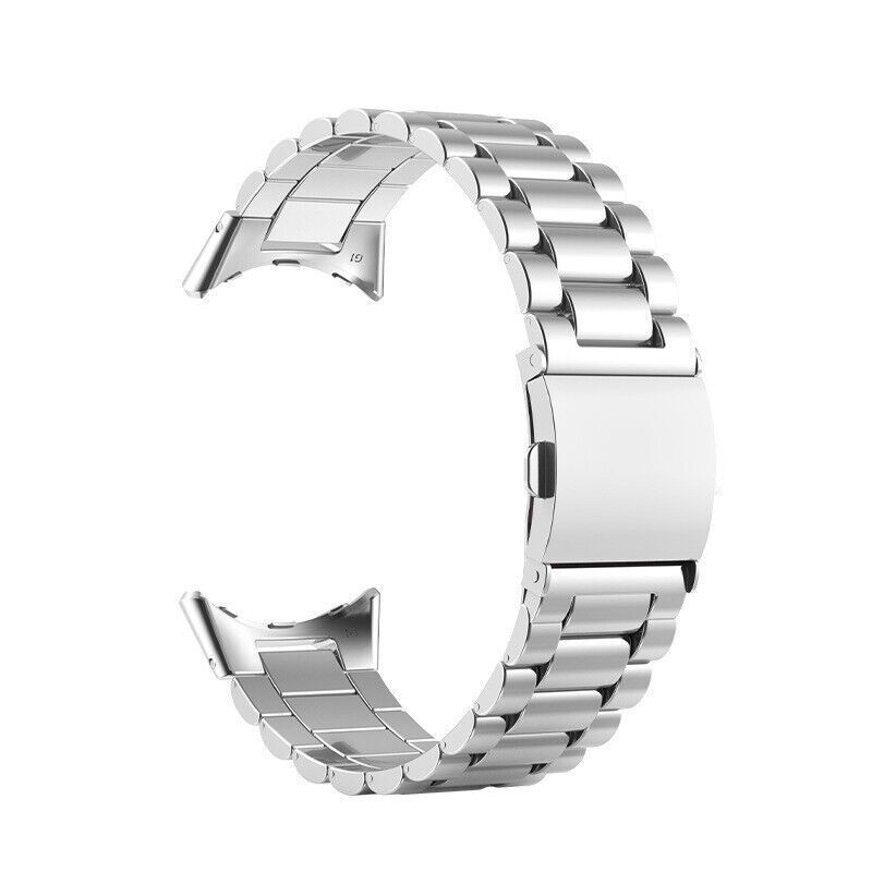 US For Google Pixel Watch 1/ 2 Stainless Steel Watch Band Metal Strap ...