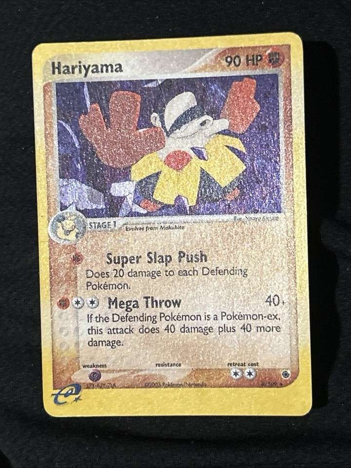 Hariyama - 8/109 - Pokémon EX Ruby & Sapphire - Holo Rare ! Pokemon ...