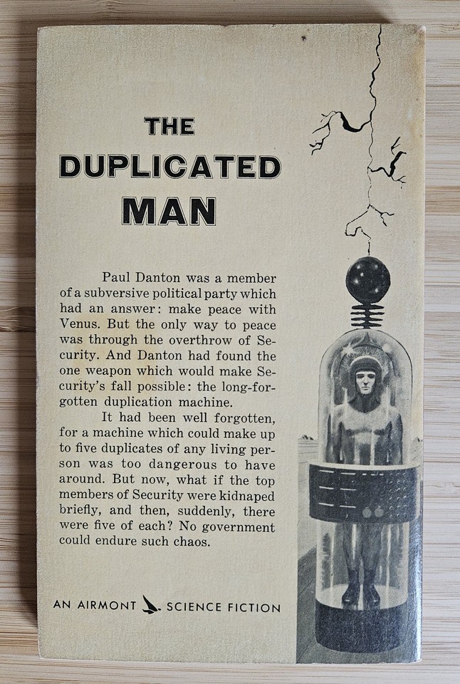 The Duplicated Man by James Blish Robert Lowndes (PB, 1964 Airmont) Sci-Fi | eBay