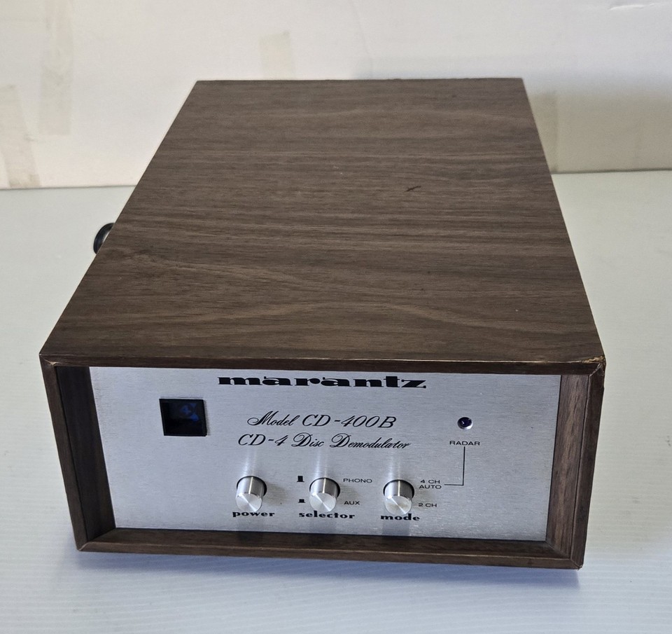 Marantz CD-4 Disc Demodulator Model CD-400B Power On Tested Only | eBay