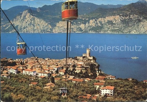 Seilbahn Malcesine Lago di Garda Funivia Monte B | eBay