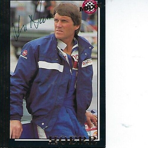IRV HOERR SIGNED 1992 MAXX RACING #45 - NASCAR | eBay