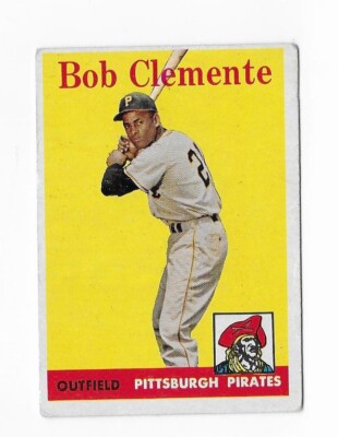 ROBERTO CLEMENTE PITTSBURGH PIRATES H.O.FER 1958 TOPPS #52 EX CARD | eBay
