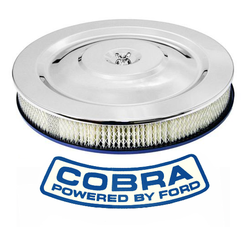 Ford Chrome Air Cleaner Mustang 1965 1966 Shelby Cobra 427 64 65 66 289 ...