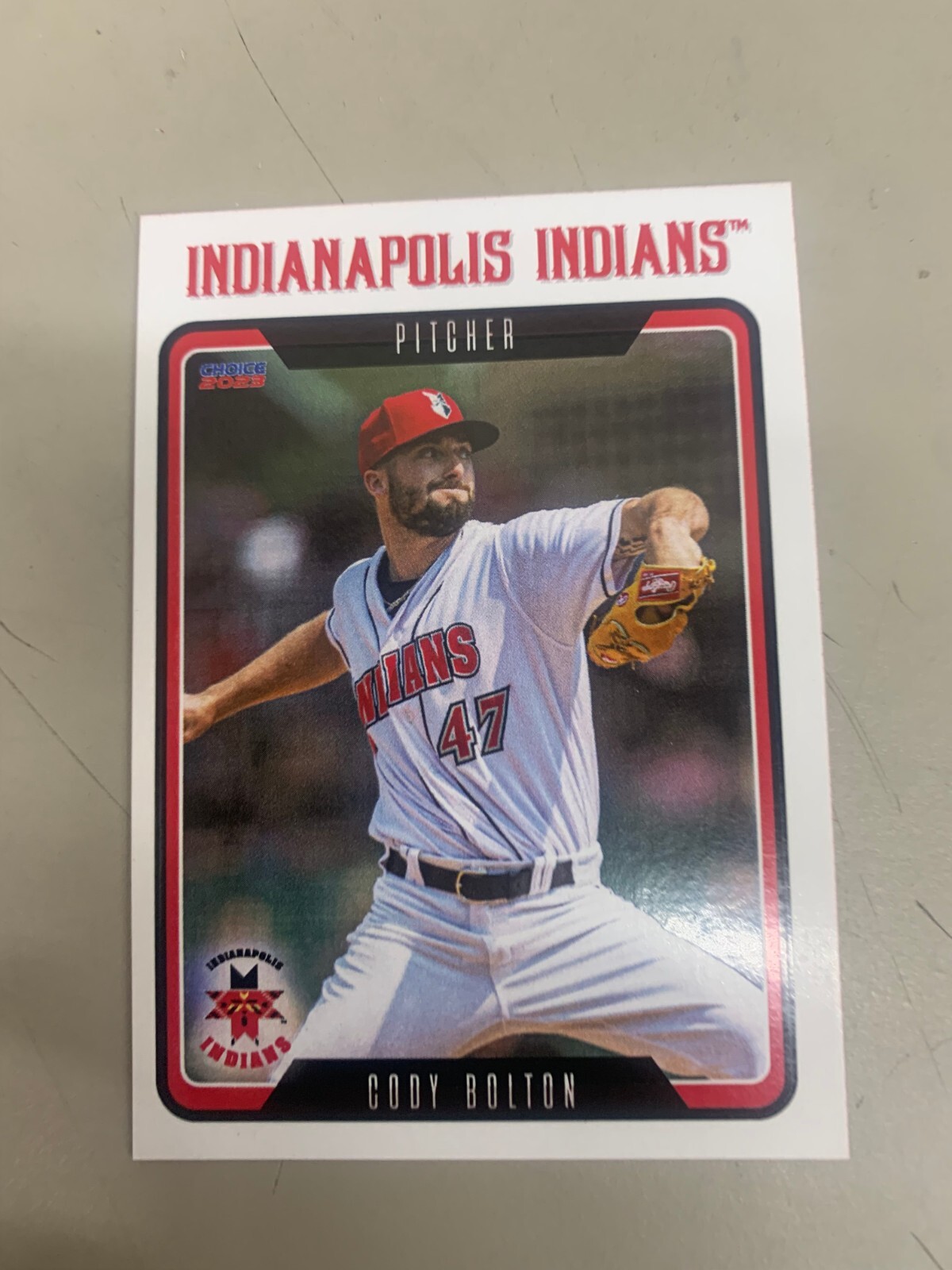 Cody Bolton Card 2023 Indianapolis Indians Team Card | eBay
