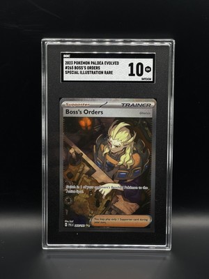 Boss's Orders Special Illustration Rare 265/193 NM - Paldea Evolved ...