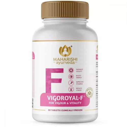 Maharishi Ayurveda Vigoroyal F Tablets (60tab) Ayurvedic Herbal Women ...